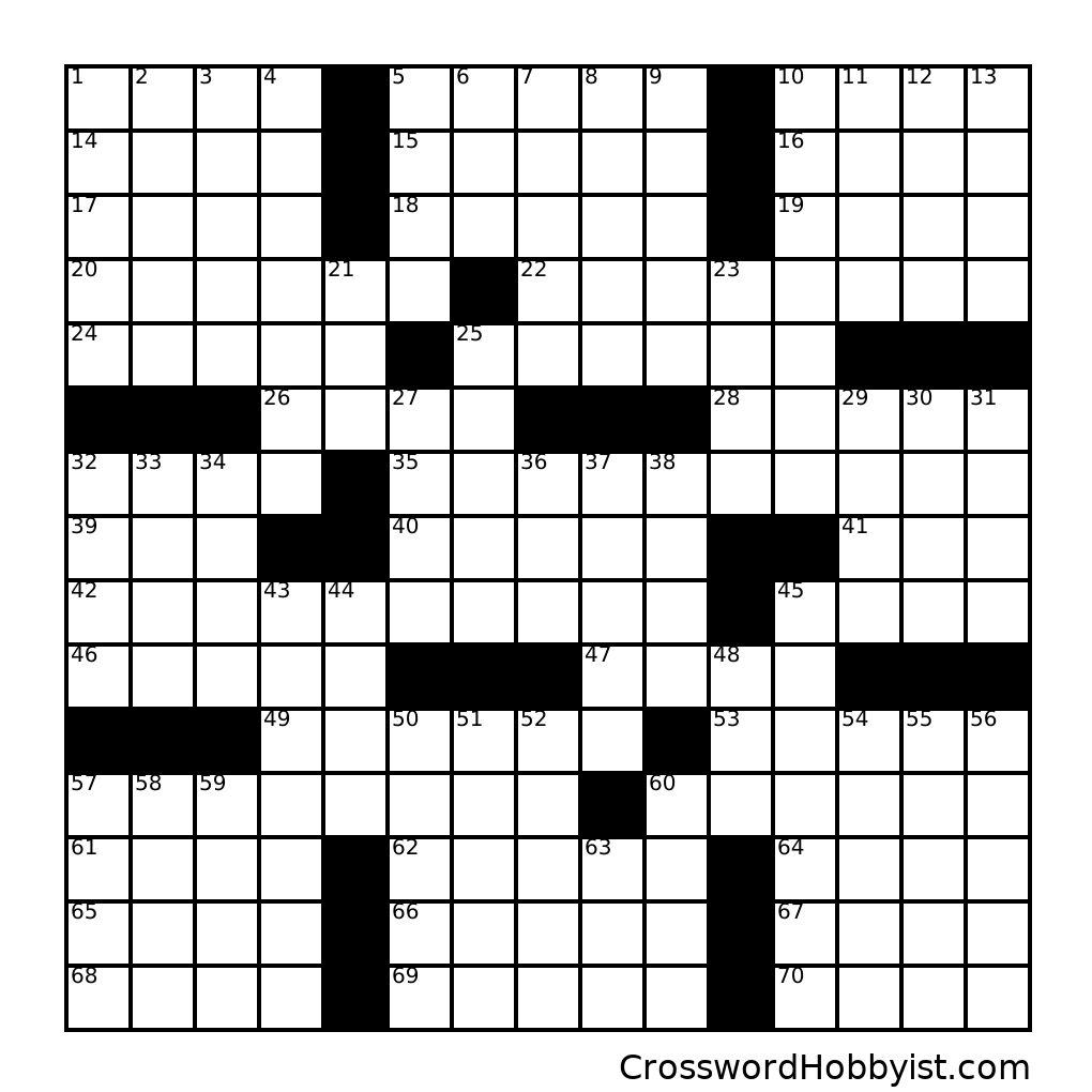 Untitled #88 - Crossword Puzzle