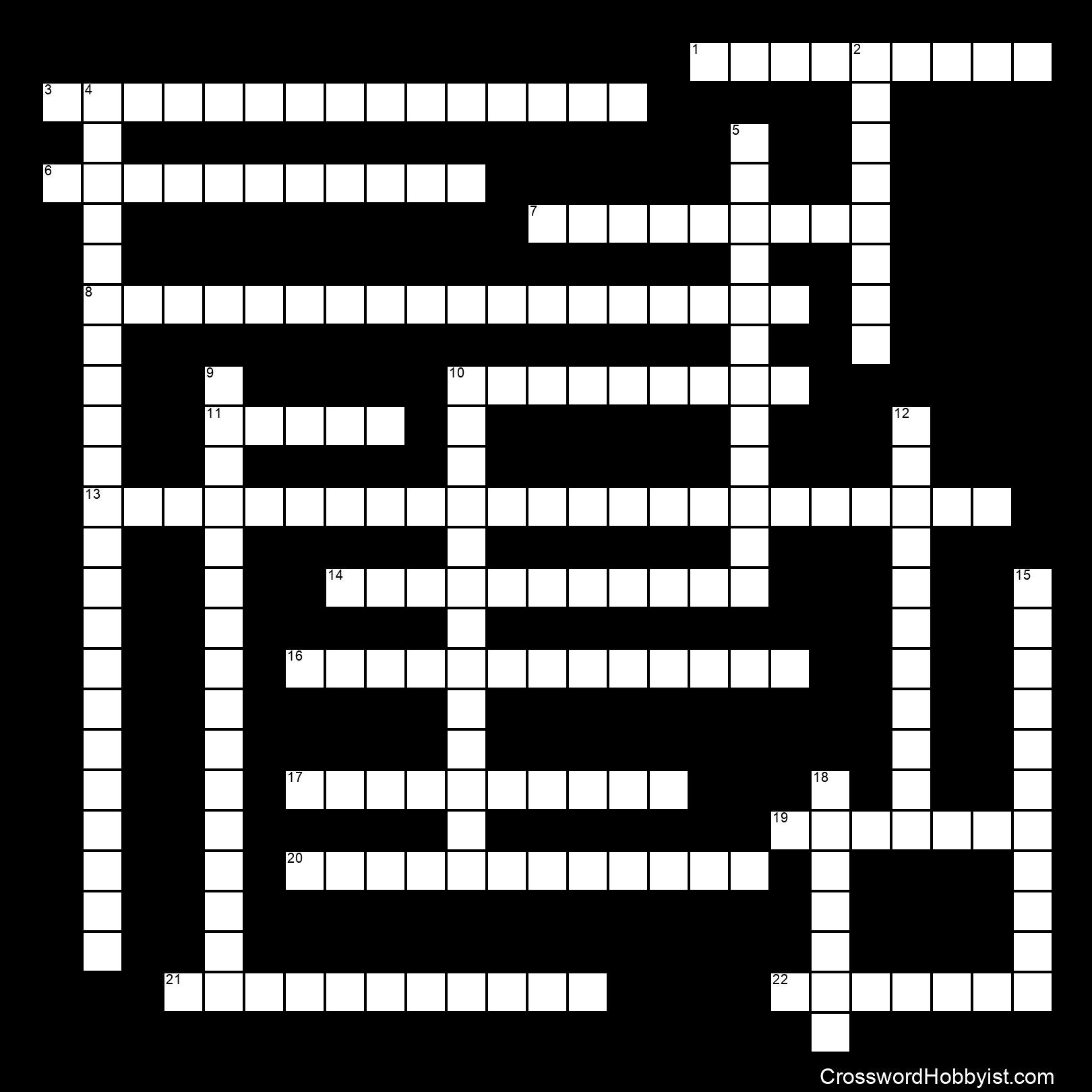 VITAL SIGNS - Crossword Puzzle