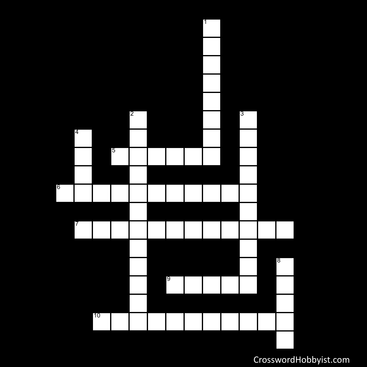 VOCABULARIO EN ESPAÑOL 1 - Crossword Puzzle