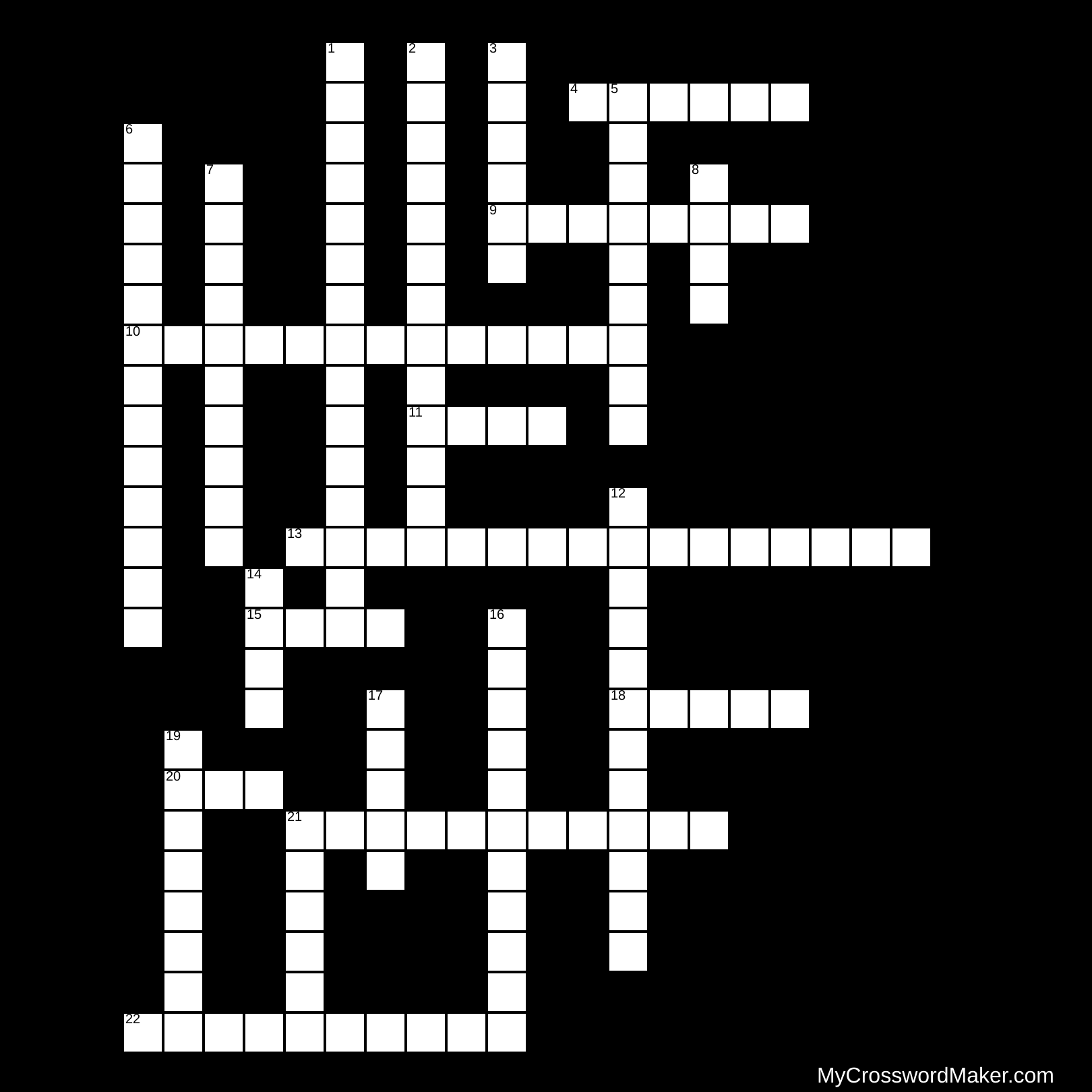 Vital Signs - Crossword Puzzle