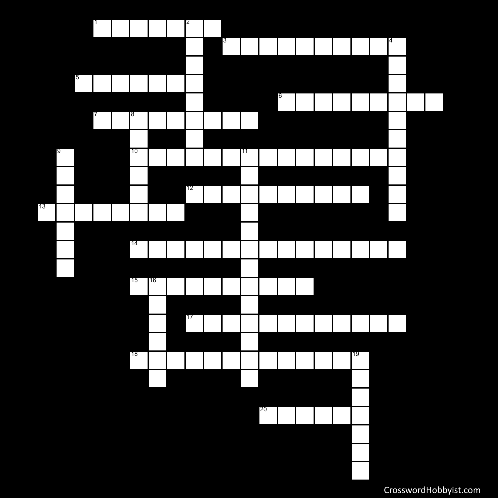 Vocabulario de los Juegos Olímpicos - Crossword Puzzle