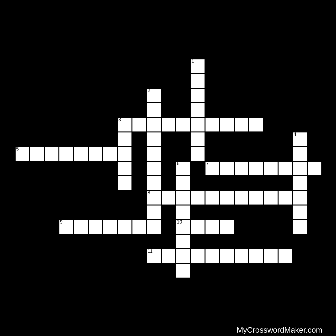 WED and Landforms - Crossword Puzzle