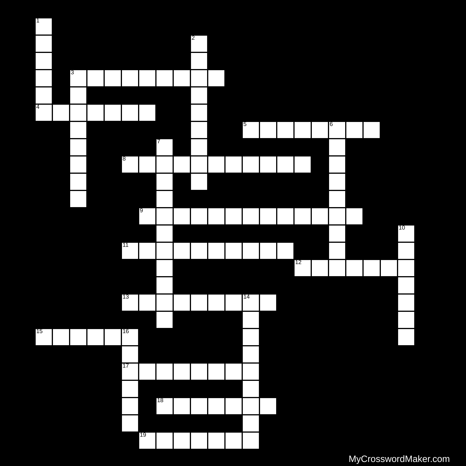 WONDER Vocabulary 5 - Crossword Puzzle