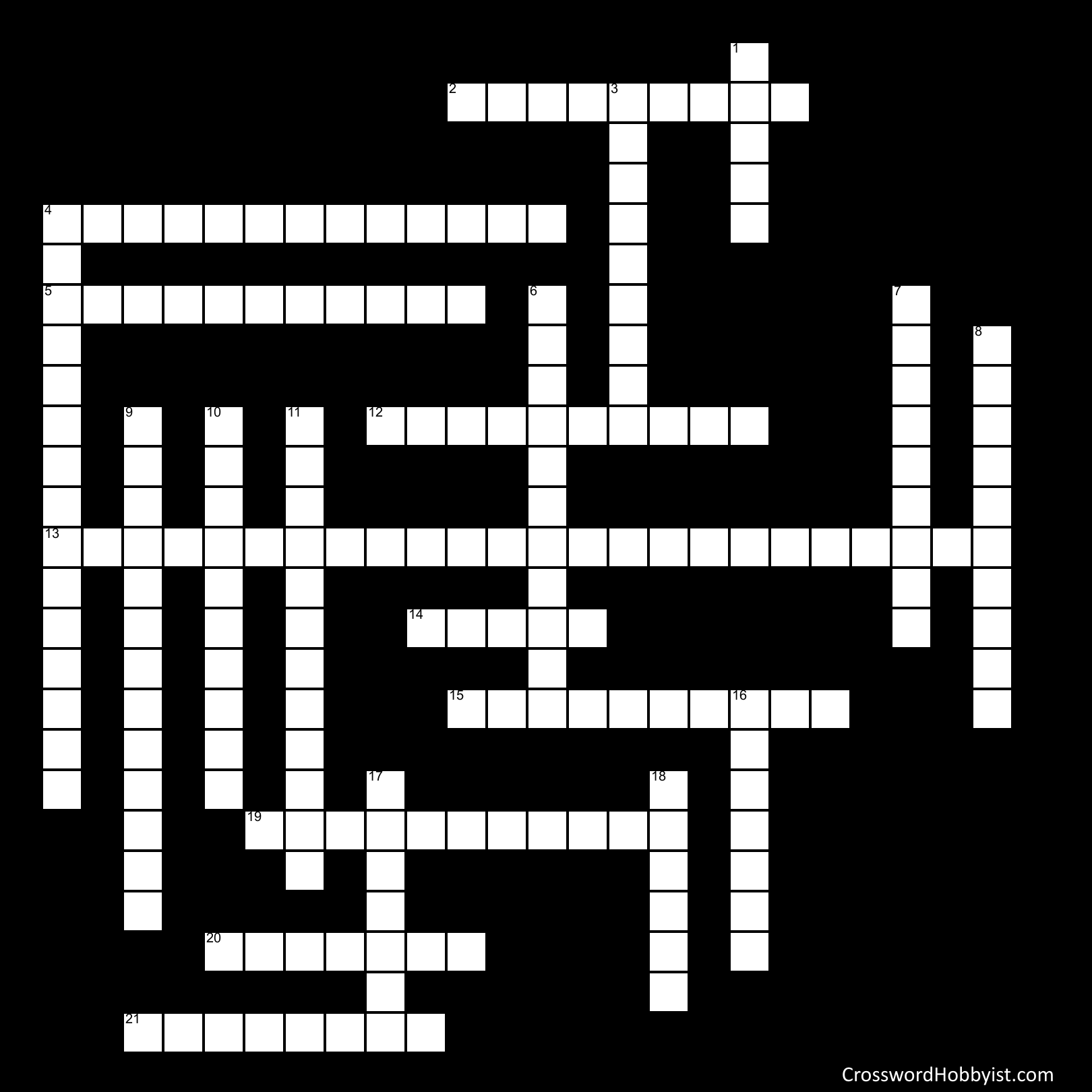 War and Mexican War - Crossword Puzzle