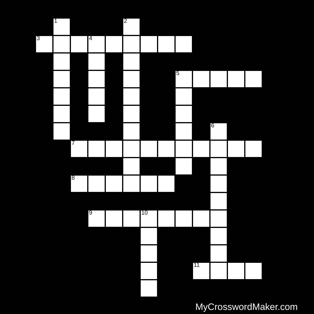 Washington State Geography - Crossword Puzzle