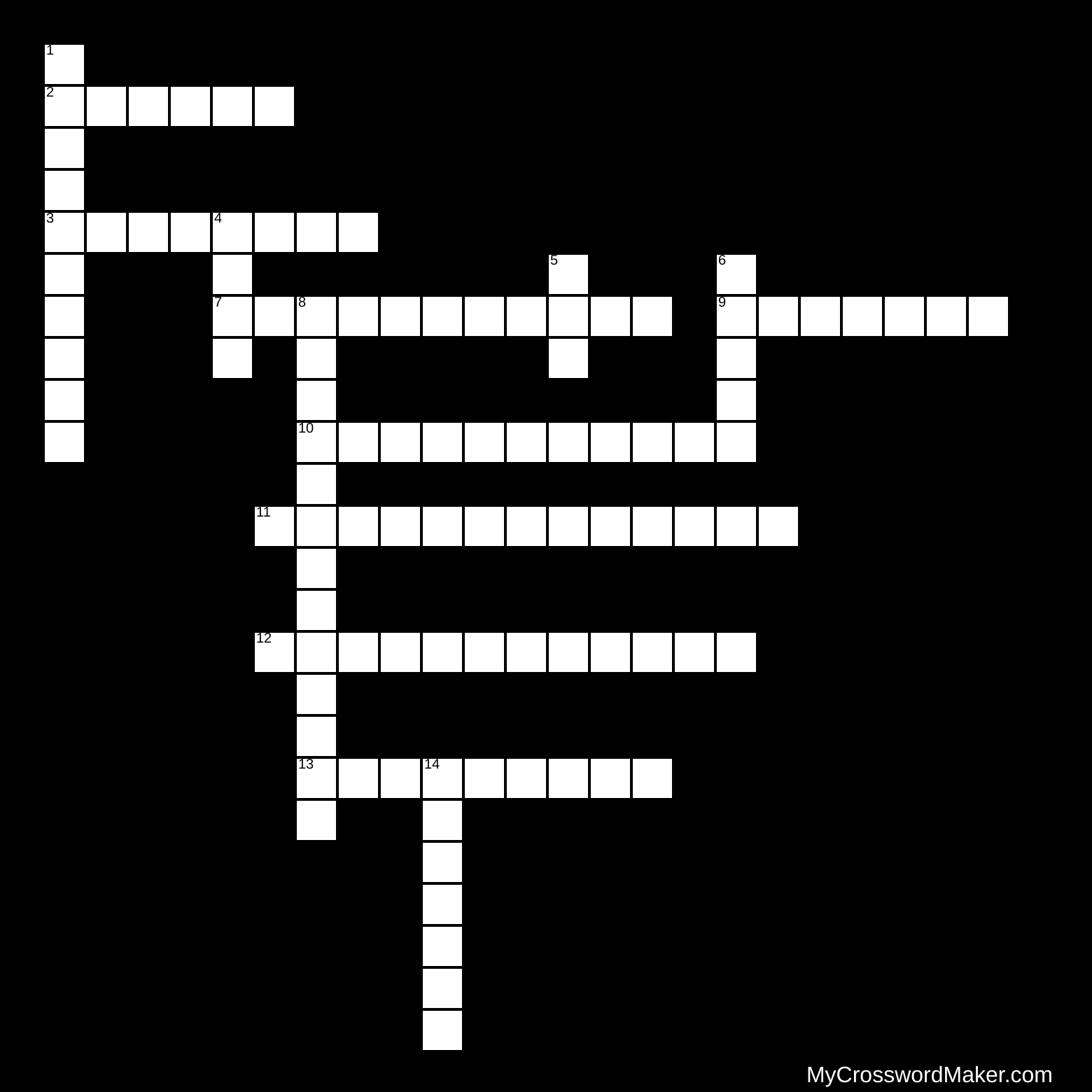 Water Cycle & Weather/Climate Vocabulary - Crossword Puzzle