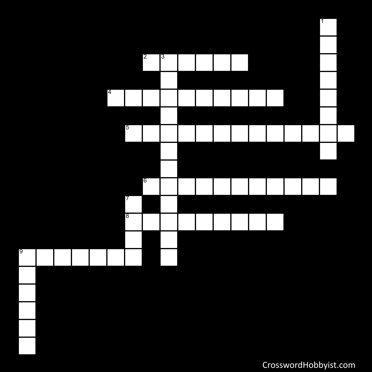 Wayne Thiebaud - Crossword Puzzle