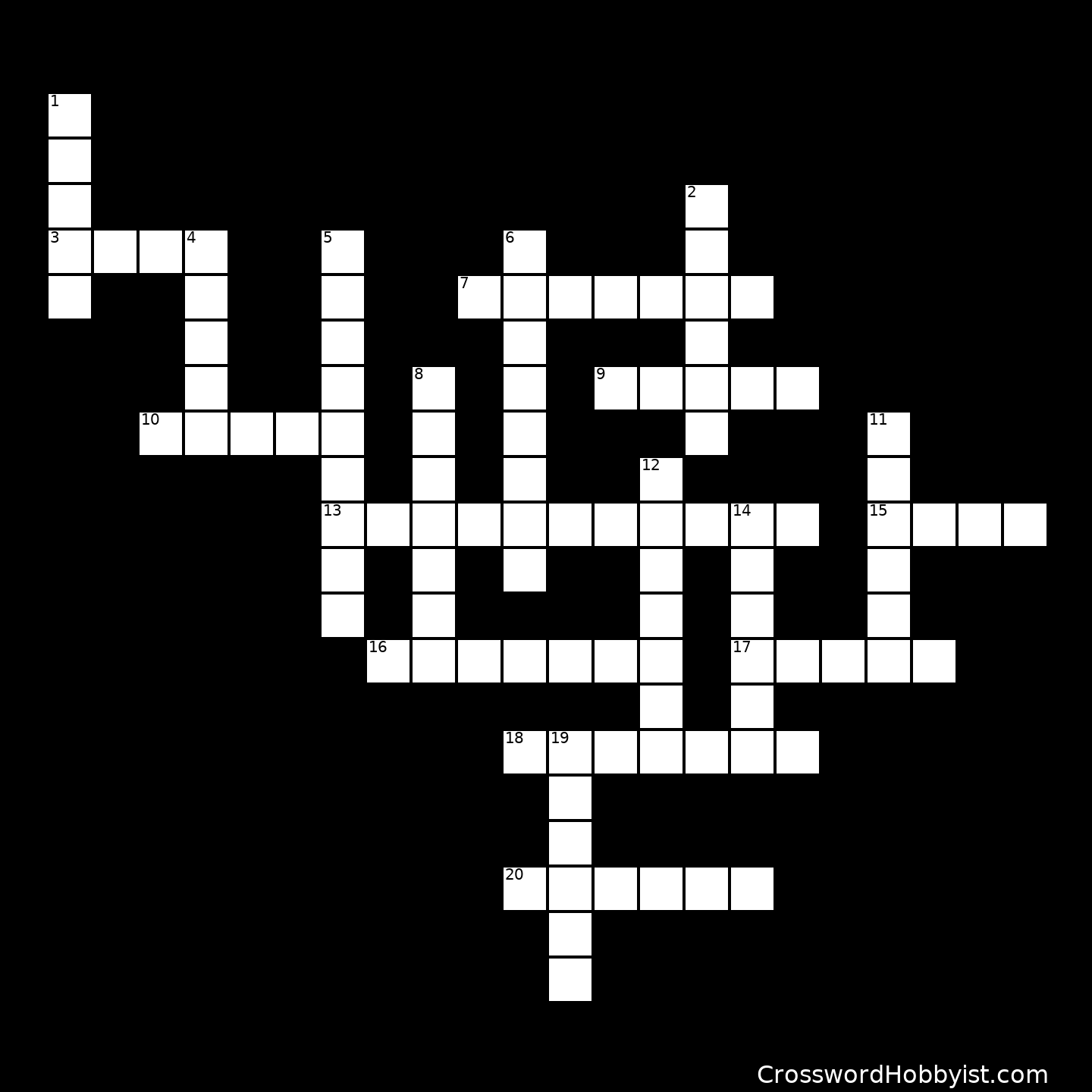 Weathering and Erosion Landforms - Crossword Puzzle