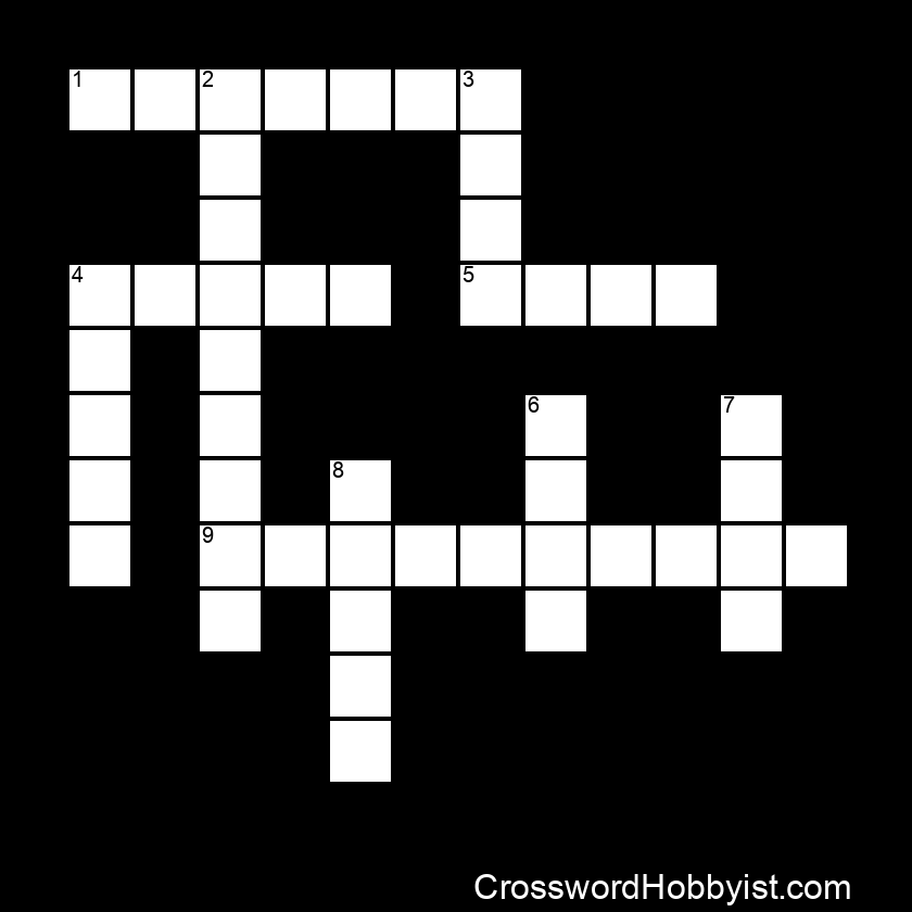 Week 13: High frequency words - Crossword Puzzle