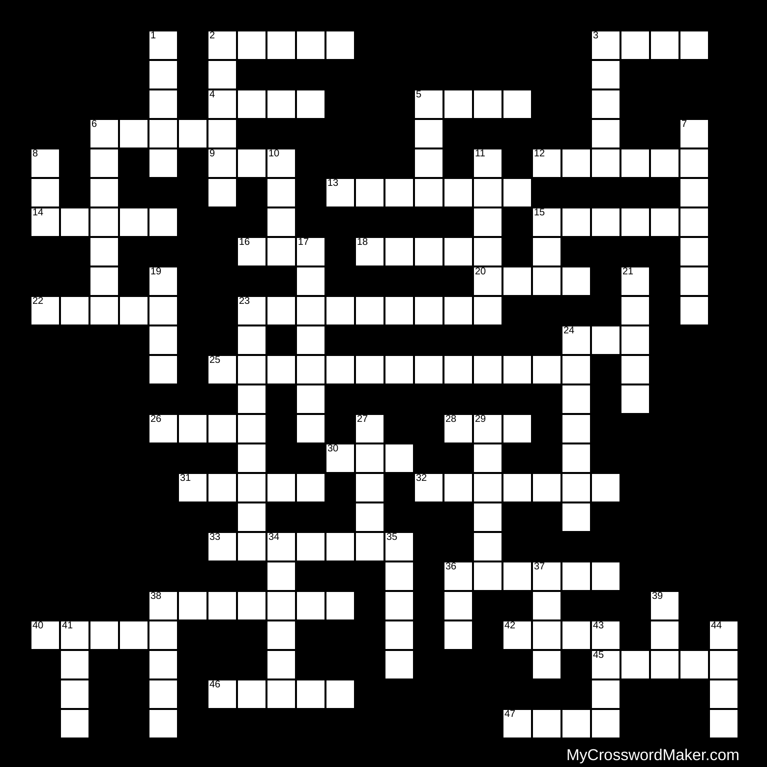 Who is it - Crossword Puzzle