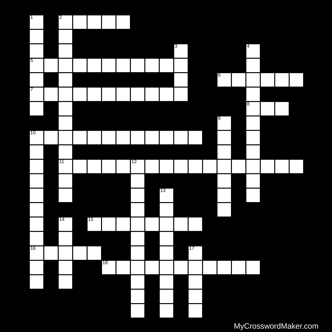 William Shakespeare - Crossword Puzzle