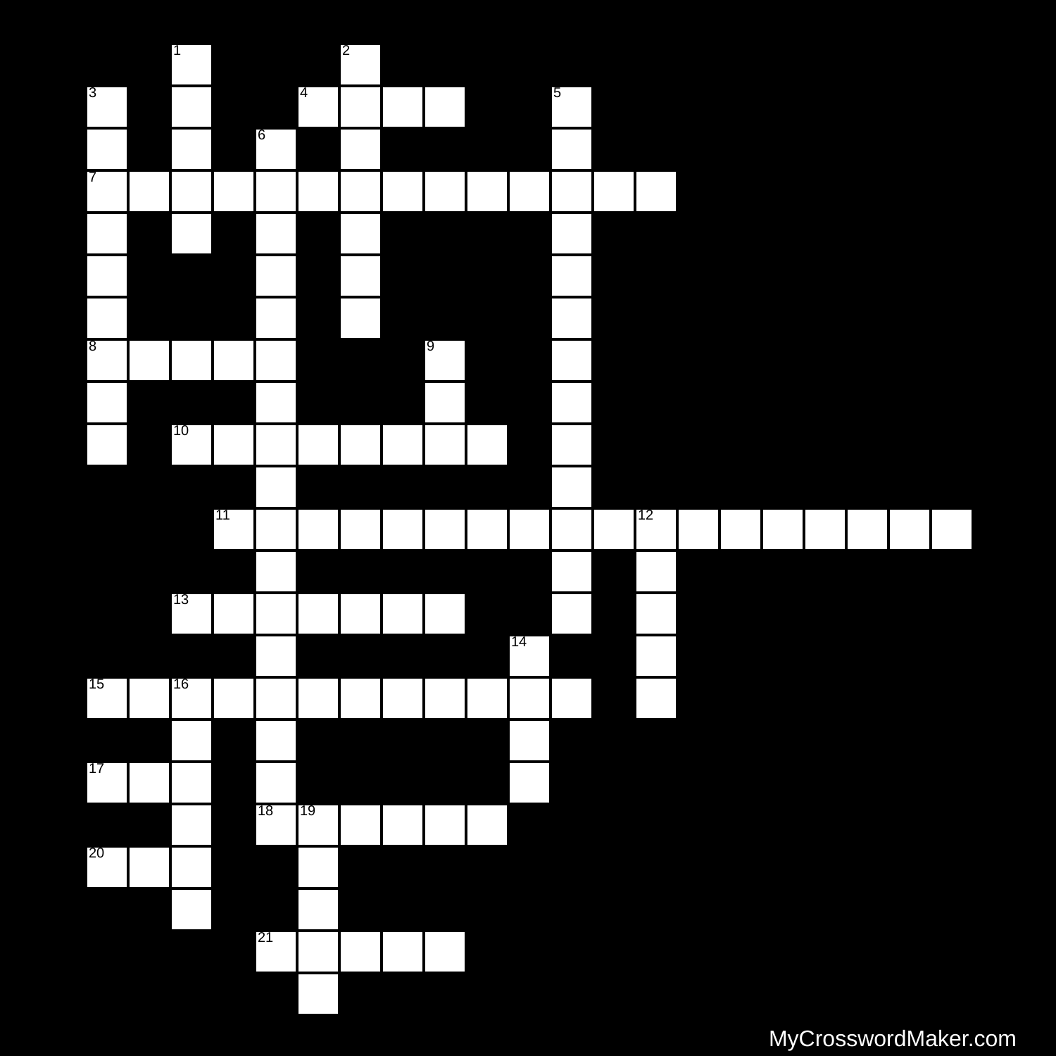 William Shakespeare - Crossword Puzzle
