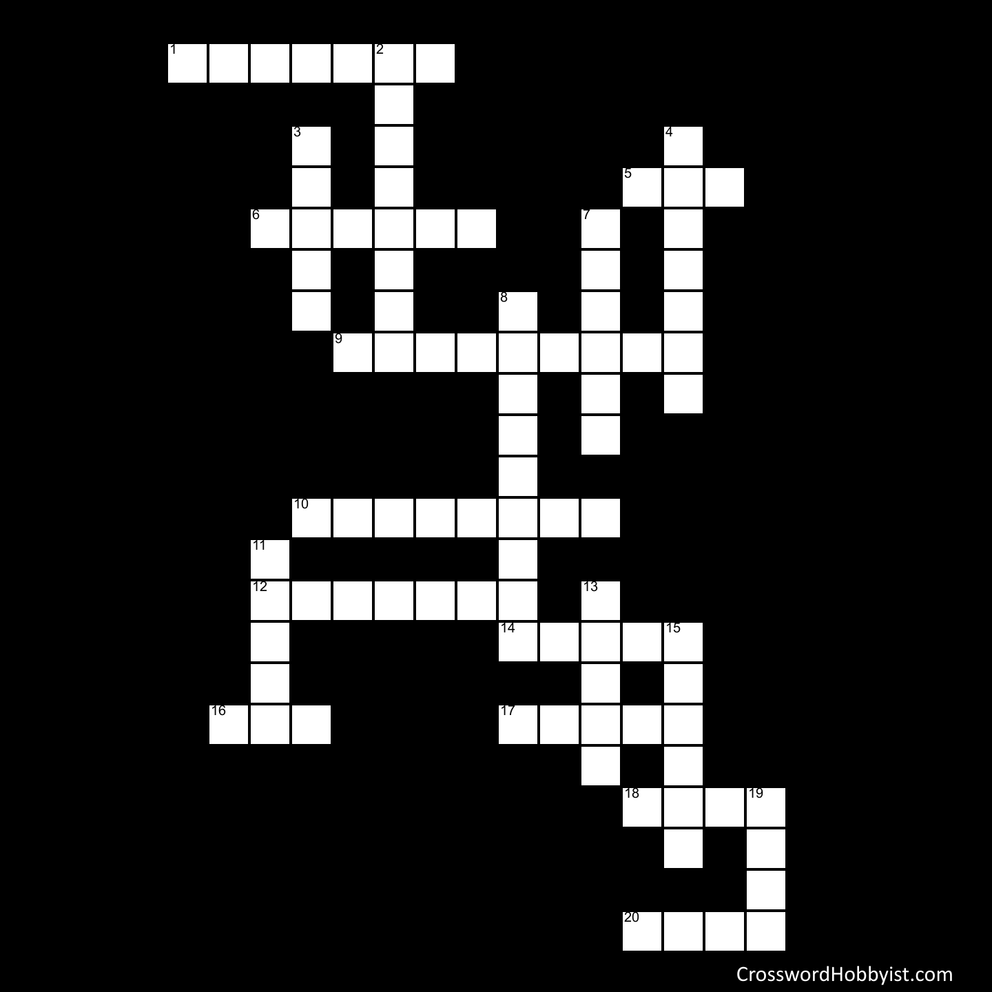 Wolf Shows Humility - Crossword Puzzle