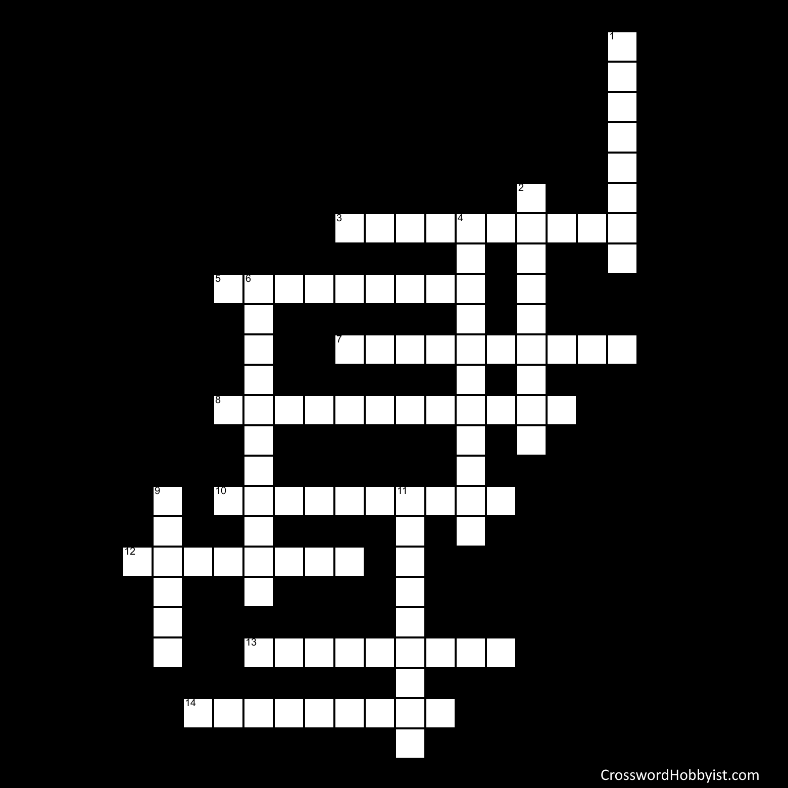 WordUp! Lesson 2 - Crossword Puzzle