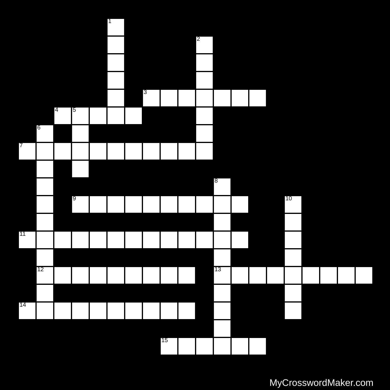 World Geography - Crossword Puzzle