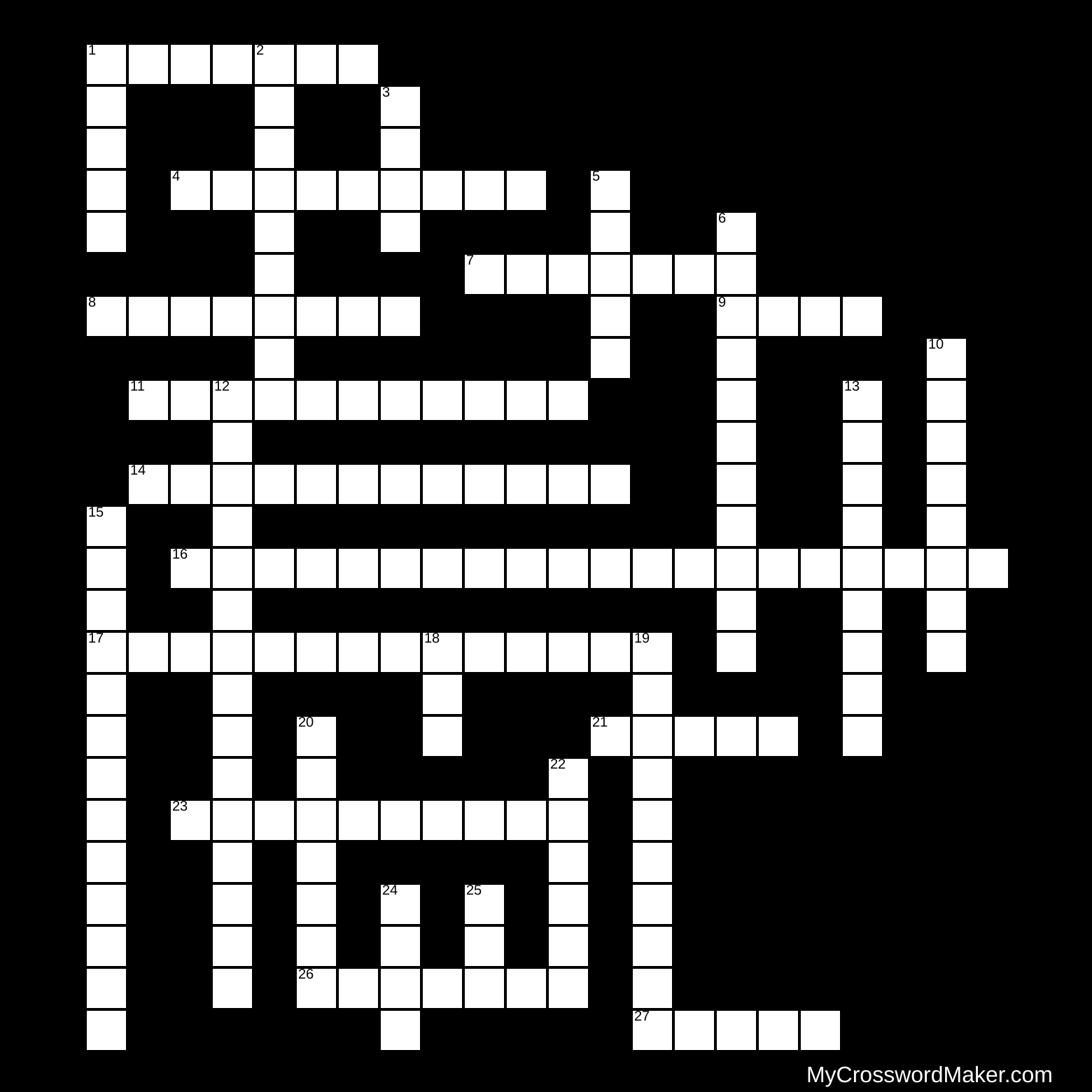 World Geography chapter 7 - Crossword Puzzle