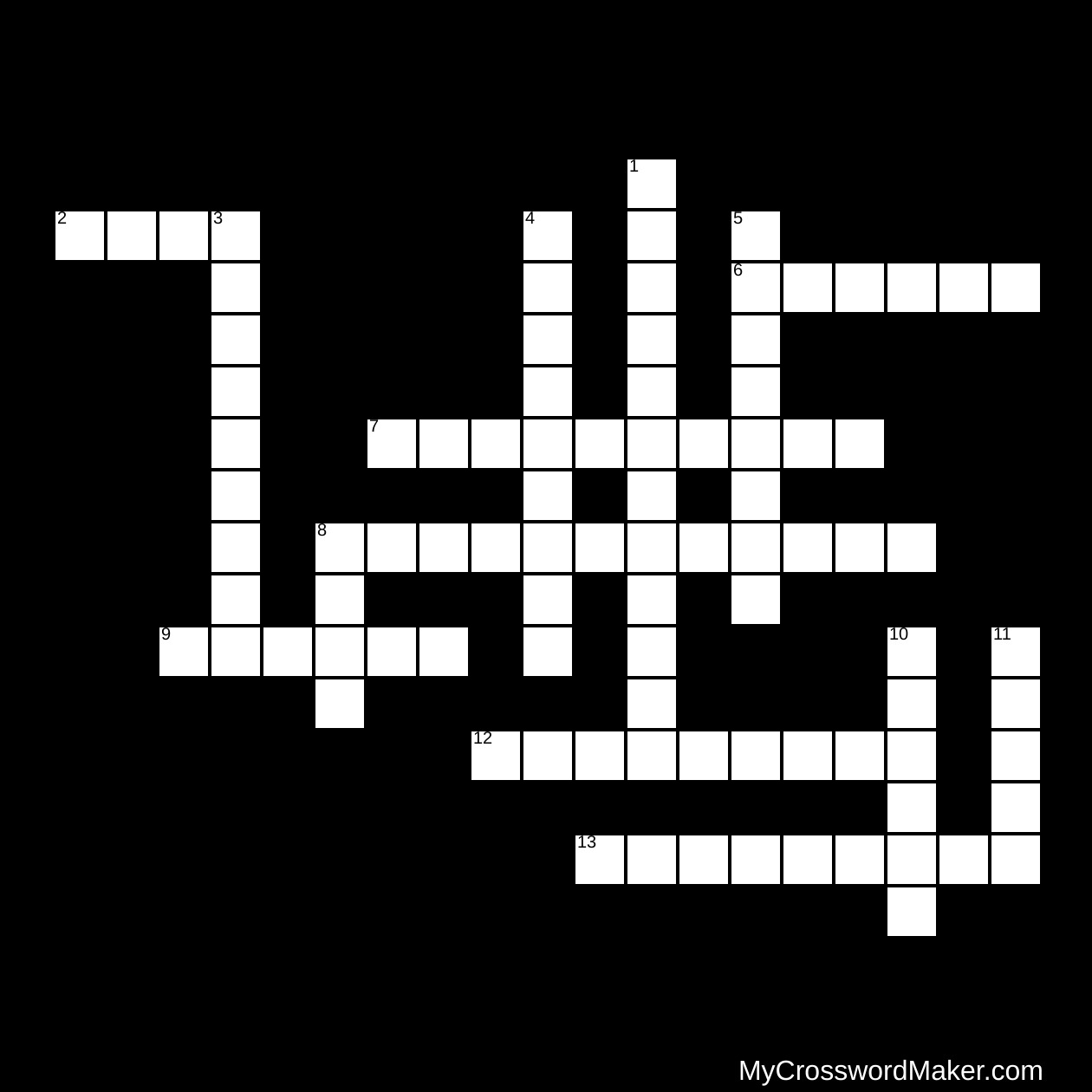World History - Crossword Puzzle