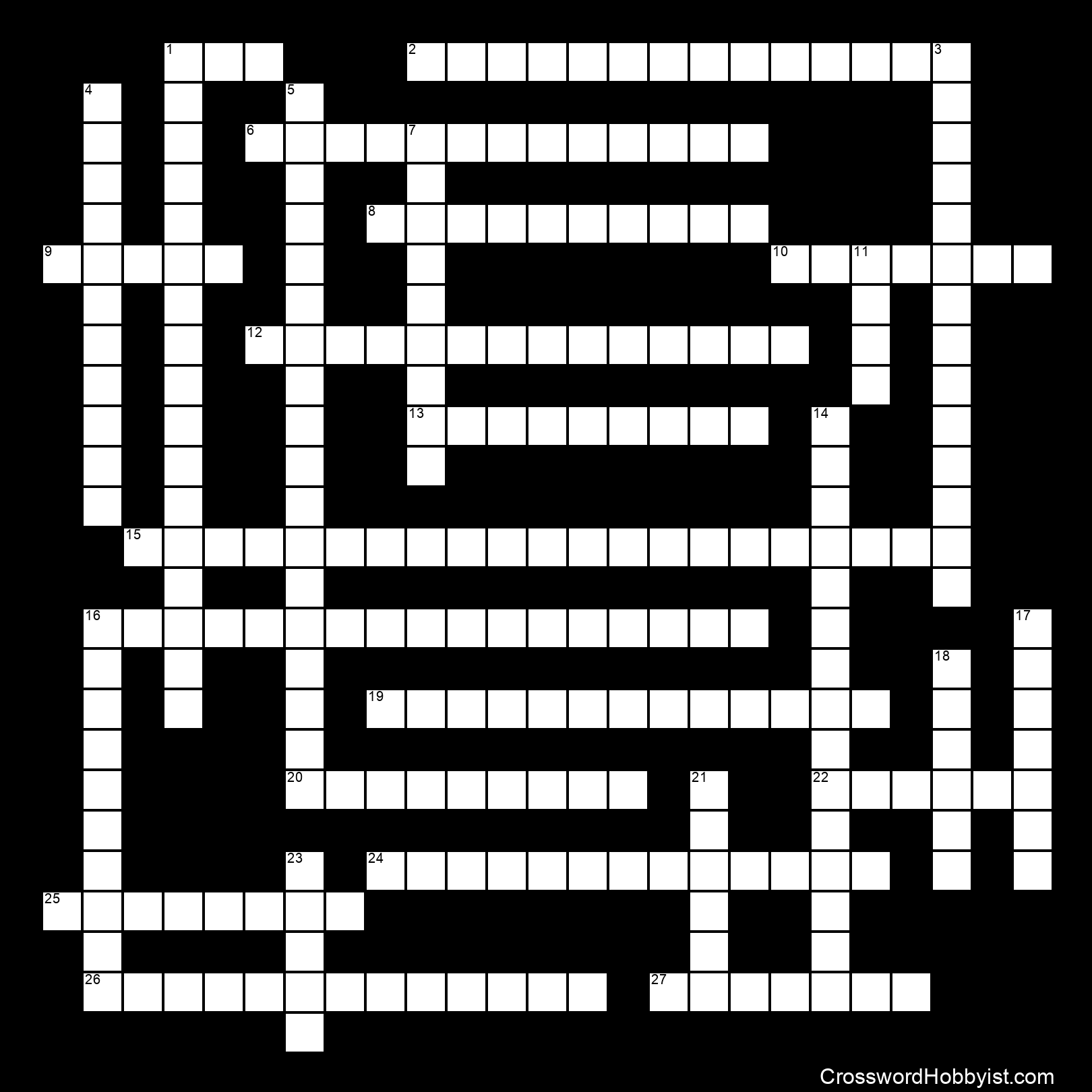 World War I Crossword Puzzle - Crossword Puzzle