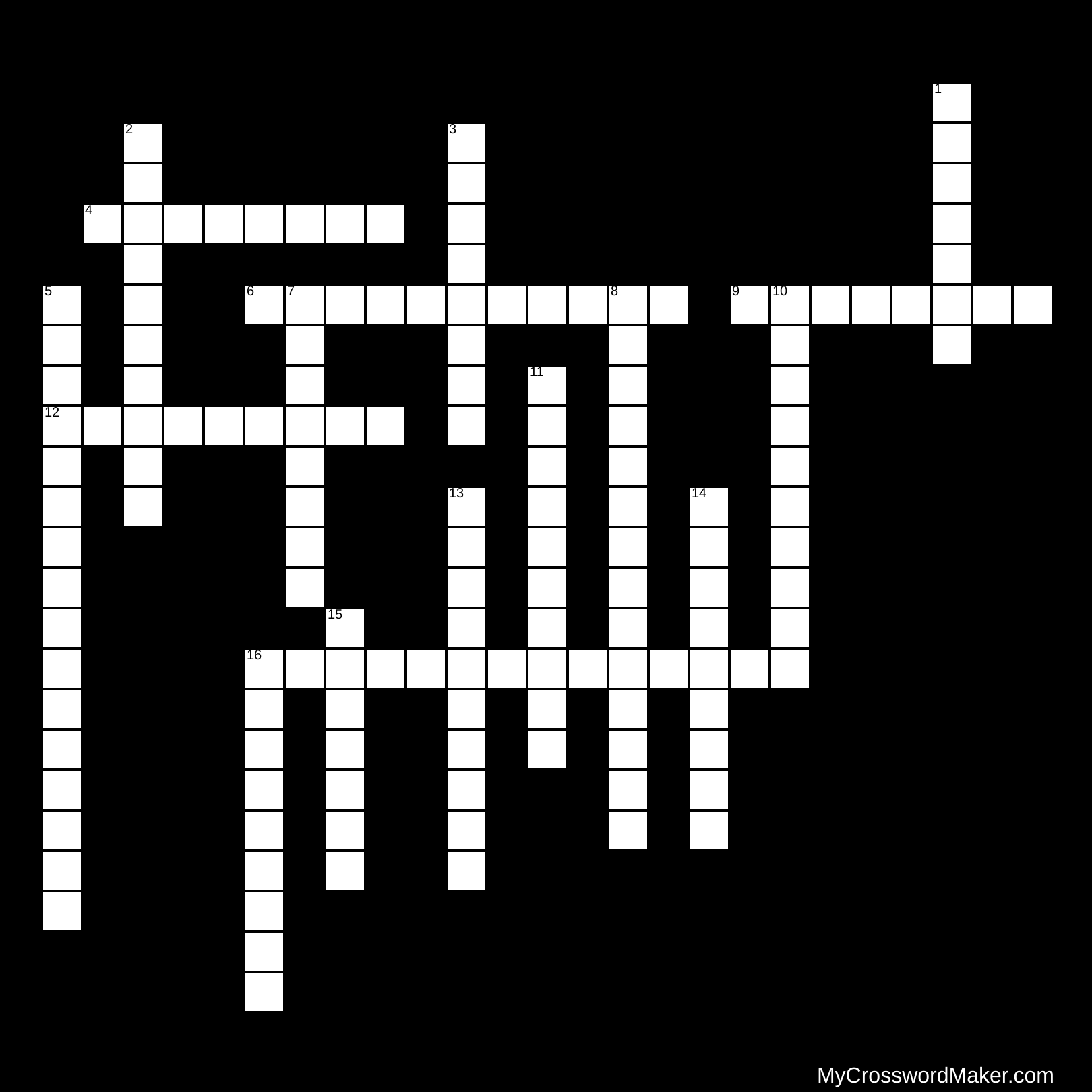 World War II - Crossword Puzzle