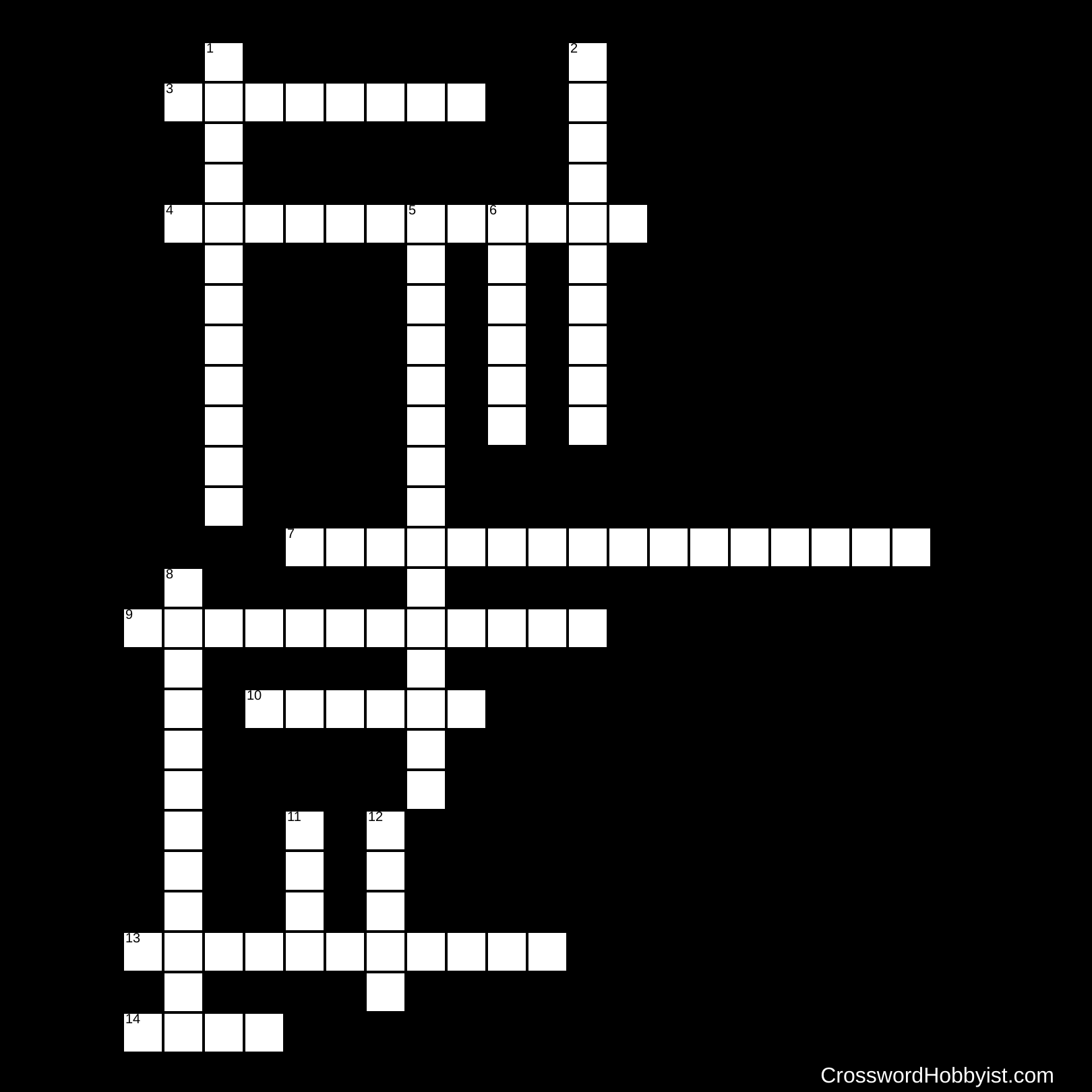 Writing Practice Worksheet 1 - Crossword Puzzle