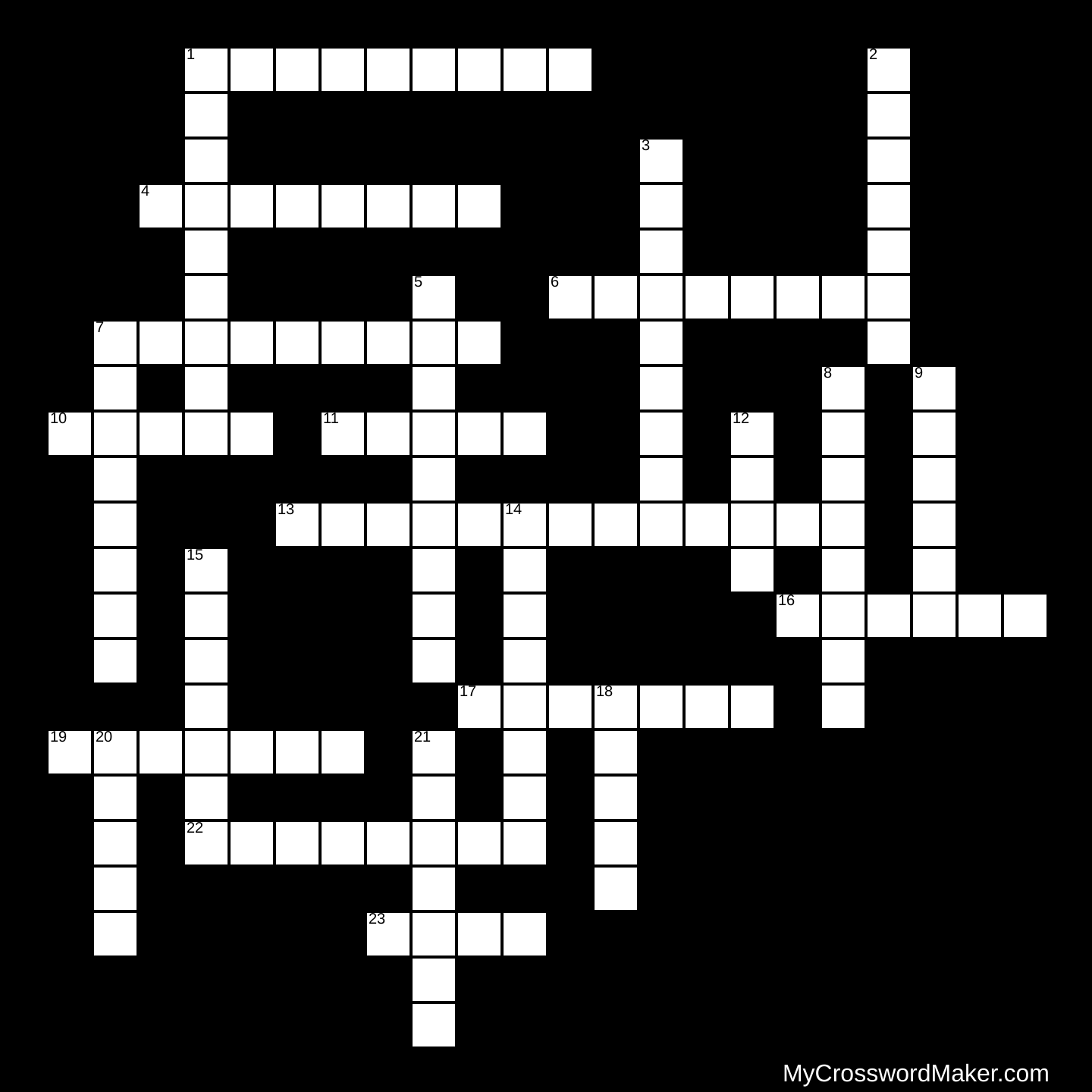 Yearbook Vocabulary Quiz - Crossword Puzzle