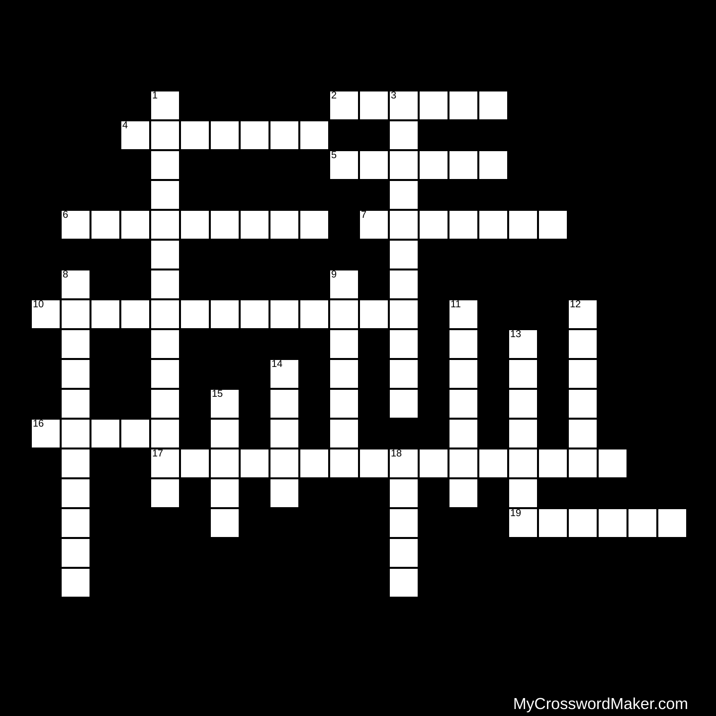 Yellowstone National Park - Crossword Puzzle