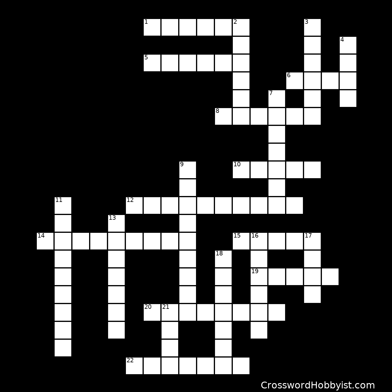 irregular past participles to verbs - Crossword Puzzle