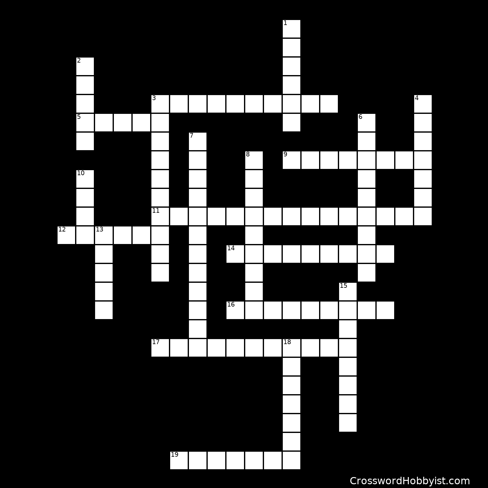 lugares en la ciudad - Crossword Puzzle