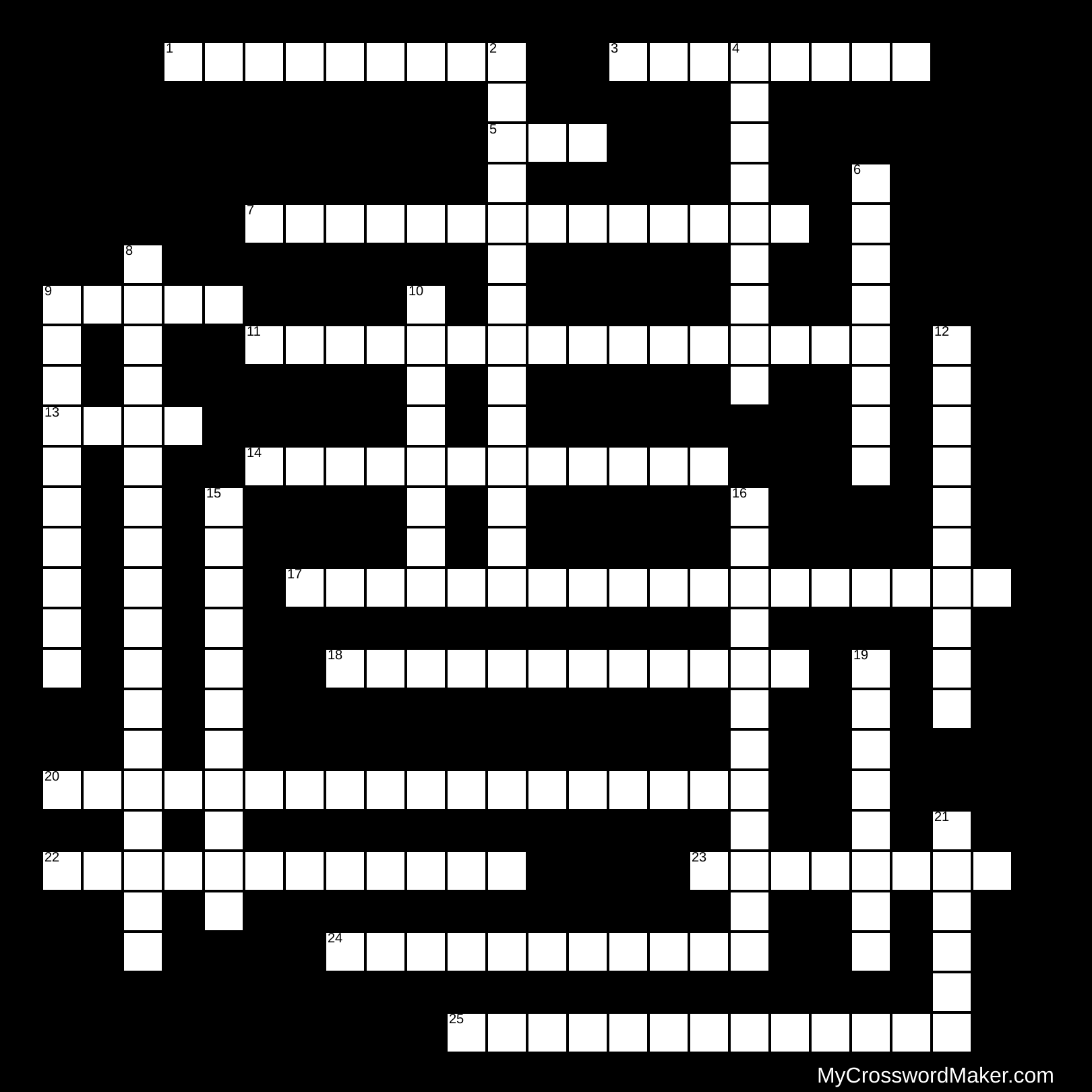 Math Crossword Crossword Puzzle