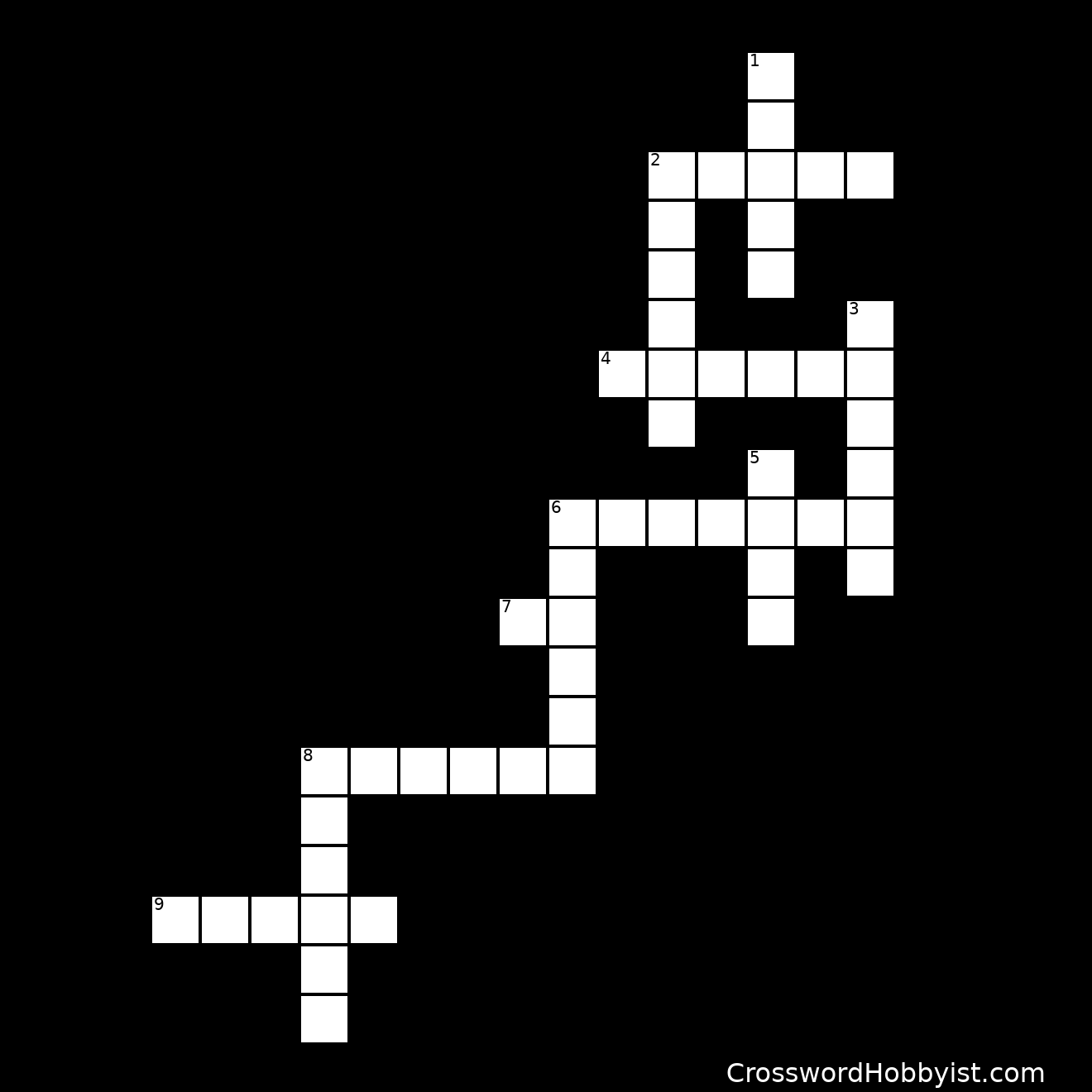 preposition - Crossword Puzzle