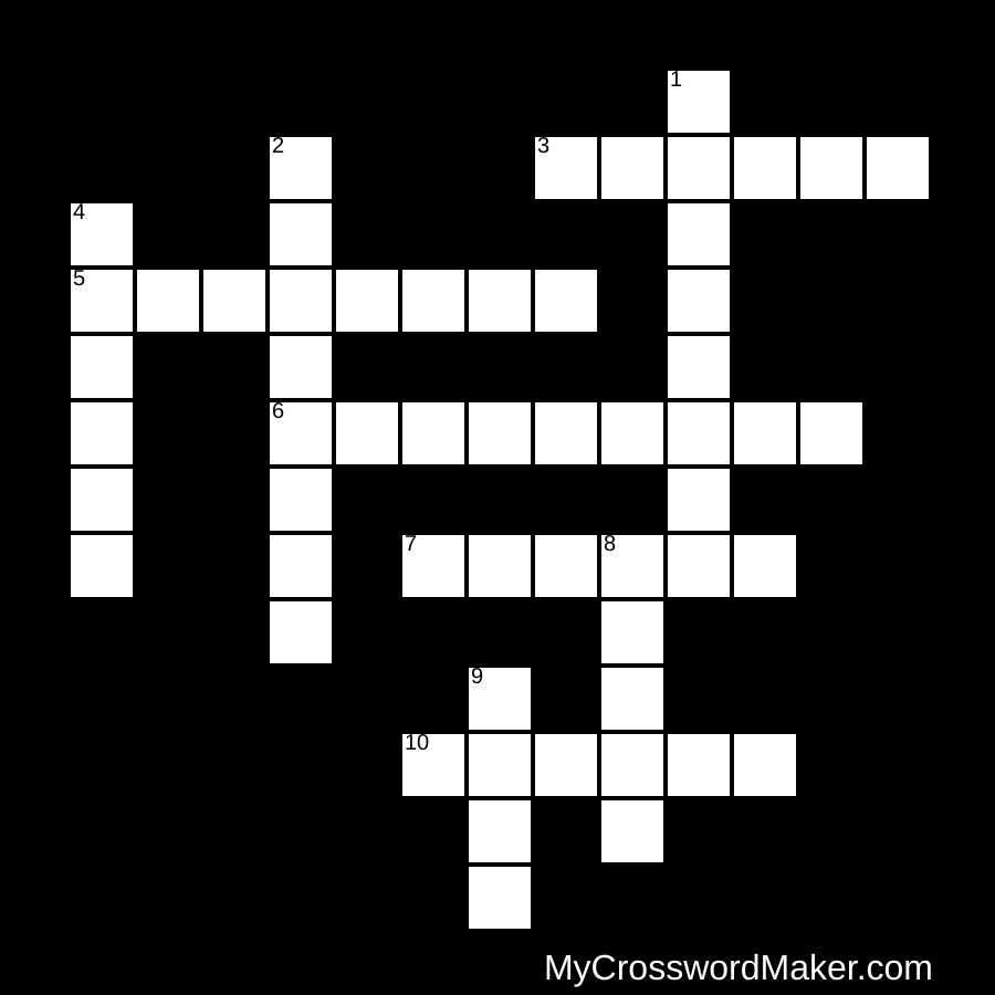 rocks and minerals crossword - Crossword Puzzle