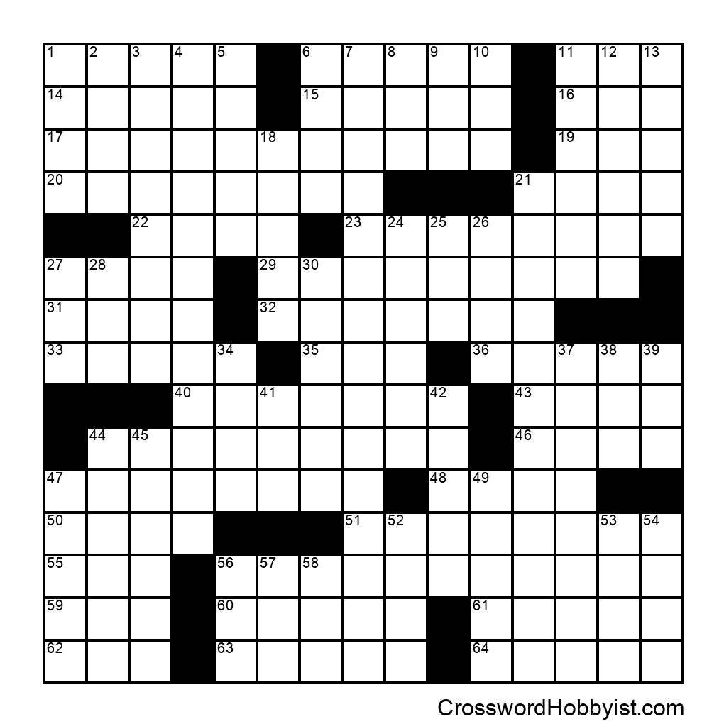 strange inhabitants habitats - Crossword Puzzle